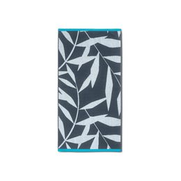 Tchibo - 2 Jacquard-Handt&uuml;cher - t&uuml;rkis