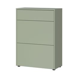Tchibo - GW-Binetto Schuhschrank - 70x34x99cm - braun - Holz / Kunststoff