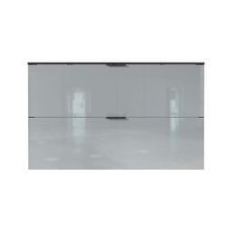 Tchibo - Schuhschrank &raquo;Valega&laquo; - 140x19x85cm - grau - Holz / Glas / Metall