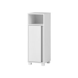Tchibo - Highboard &raquo;Dex&laquo; - 32,5x33x95cm - wei&szlig; - Holz / Metall / Kunststoff