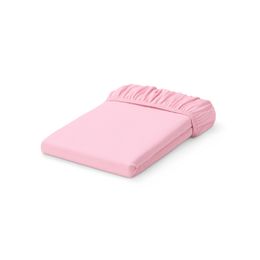 Tchibo - Premium-Jersey-Spannbettlaken - ros&eacute;