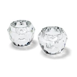 Tchibo - 2 Glas-Kerzenhalter - transparent