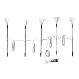 Tchibo - 5 LED-Gartenstecker - silber