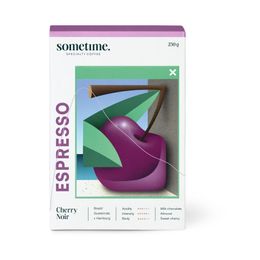 sometime - Cherry Noir Espresso - 250 g Ganze Bohne - Intensit&auml;t: 5/6