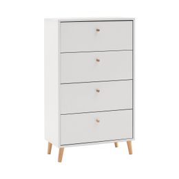 Tchibo - Kommode &raquo;Bjarne&laquo; - 60x33x101,3cm - braun - Holz / Eichenholz / Metall