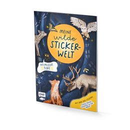 Tchibo - Stickerbuch &raquo;Meine wilde Stickerwelt &ndash; heimische Tiere&laquo;