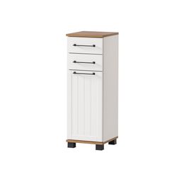 Tchibo - Unterschrank &raquo;Jelda&laquo; - 30,5x32,5x88cm - schwarz - Holz / Metall / Kunststoff