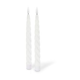 Tchibo - 2 LED-Stabkerzen - creme