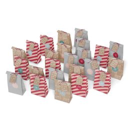 Tchibo - Adventskalender-T&uuml;ten-Set - mehrfarbig