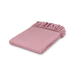 Tchibo - Biber-Spannbettlaken - ros&eacute;