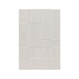 Tchibo - Outdoor-Teppich &raquo;Lines&laquo; - grau