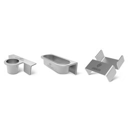 Tchibo - Landmann magnetisches Zubeh&ouml;r - silber