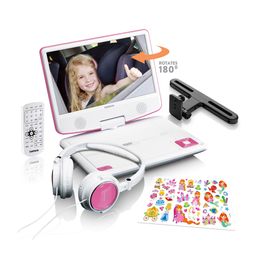 Lenco portabler DVD-Player &raquo;Dvp-920Pk&laquo; - wei&szlig;