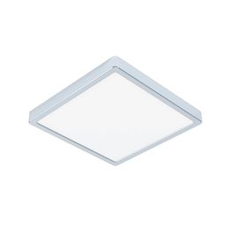 Eglo LED-Deckenleuchte &raquo;Fueva 5&laquo; - 28,5x28,5x3cm - chrom - Stahl / Kunststoff