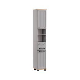 Tchibo - Hochschrank &raquo;Jelda&laquo; - 30,5x32,5x181cm - schwarz -