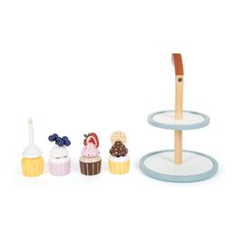 Small Foot Cupcake Etagere &raquo;tasty&laquo; - mehrfarbig