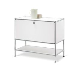 Tchibo - Sideboard &raquo;Cn3&laquo; mit 1 Klappe - 77,5x40x71,5cm - chrom - Stahl / Aluminium / Kunststoff