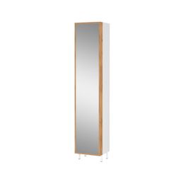 Tchibo - Hochschrank &raquo;Namsos 5002&laquo; - 39x35x195cm - braun - Holz / Holz