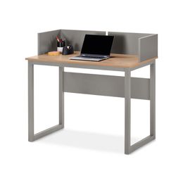 Tchibo - Sekret&auml;r mit seitlicher Umrandung - 100x60x93,5cm - braun - Holz / Buchenholz