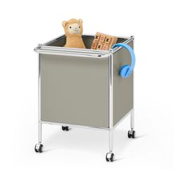 Tchibo - Beistellwagen Metall &raquo;Cn3 Kids&laquo; mit Rollen - 49x40x55,5cm - hellgrau -