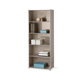Tchibo - Hohes - 77x40x195cm - taupe - Stahl / Aluminium / Kunststoff
