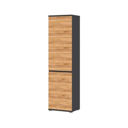 Tchibo - Garderobenschrank &raquo;Lissabon&laquo; - 54x40x200cm - anthrazit - Holz