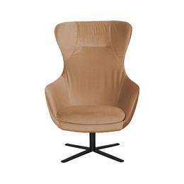 Tchibo - Ohrensessel &raquo;Soul&laquo; - 77x81x113cm - schwarz - Polyester / Metall