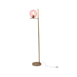 Tchibo - Stehleuchte &raquo;Glaskugel&laquo; - 25x31,5x150cm - gold - Glas / Metall / Kunststoff