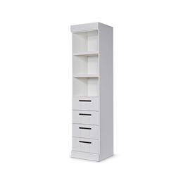 Tchibo - Hochschrank &raquo;Connect&laquo; - 48x45x195cm - wei&szlig; -