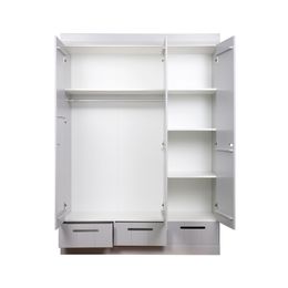 Tchibo - Kleiderschrank &raquo;Connect&laquo; - 140x56x195cm - grau -