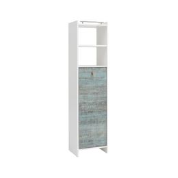 Tchibo - Hochschrank &raquo;Sailor&laquo; - 40x33x165,5cm - beige -