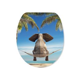 Tchibo - SCH&Uuml;TTE-Duroplast-WC-Sitz &raquo;Elefant&laquo; - mehrfarbig