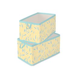 Tchibo - 2 Schubladen-Ordnungsboxen - blau