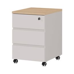 Tchibo - Rollcontainer &raquo;Lissabon&laquo; - 41x50x60cm - braun - Holz / Kunststoff