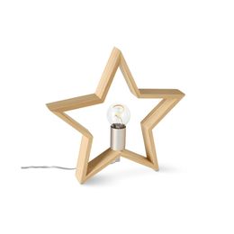 Tchibo - LED-Holzstern - beige