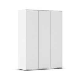 Rauch Kleiderschrank &raquo;Nabilia&laquo; - 140x53x194cm - wei&szlig; - Holz / Holz