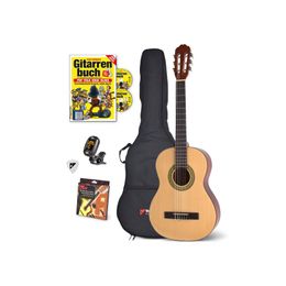 Voggenreiter Volt Akustik Gitarren-Set 4/4 - rotbraun