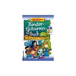 Voggenreiter Kindergitarren-Set - rotbraun
