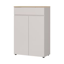 Tchibo - Aktenschrank &raquo;Lissabon&laquo; - 80x40x120cm - braun - Holz / Kunststoff