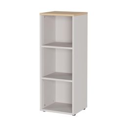 Tchibo - Aktenregal &raquo;Lissabon&laquo; - 45x40x120cm - braun - Holz / Kunststoff