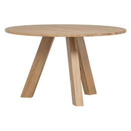 Tchibo - Runder Woood &raquo;Rhonda&laquo; Esstisch - 1x133,6x130cm - braun - Eichenholz