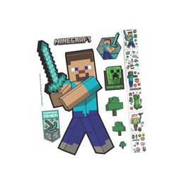 Tchibo - 6 Minecraft Wandtattoos - mehrfarbig