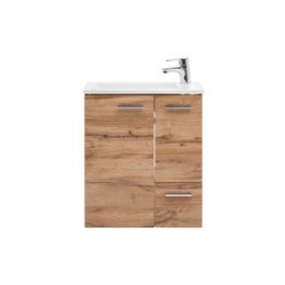 Tchibo - Waschtisch &raquo;Matteo&laquo; inkl. Becken - 50x25x60cm - braun -