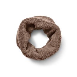 Tchibo - Strickfleece-Schlauchschal - braun
