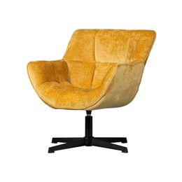 Tchibo - Woood Drehsessel &raquo;Wibo&laquo; - 71x83x94cm - gelb - Polyester