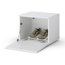 Tchibo - Sitzbank - 50x40x41cm - wei&szlig; - Holz / Kunststoff
