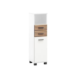 Tchibo - Highboard &raquo;Katta&laquo; - 30,5x32,5x110,5cm - schwarz - Holz / Metall / Kunststoff