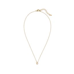 Tchibo - Kette mit Ringen - gold