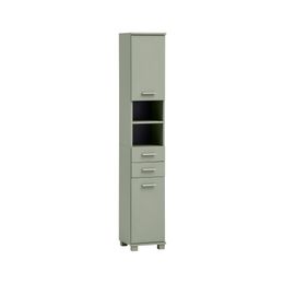 Tchibo - Hochschrank &raquo;Mono&laquo; - 30,5x32,5x181cm - anthrazit -