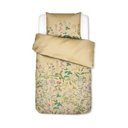 Tchibo - Essenza Satin-Bettw&auml;sche &raquo;Augustina&laquo; - gelb